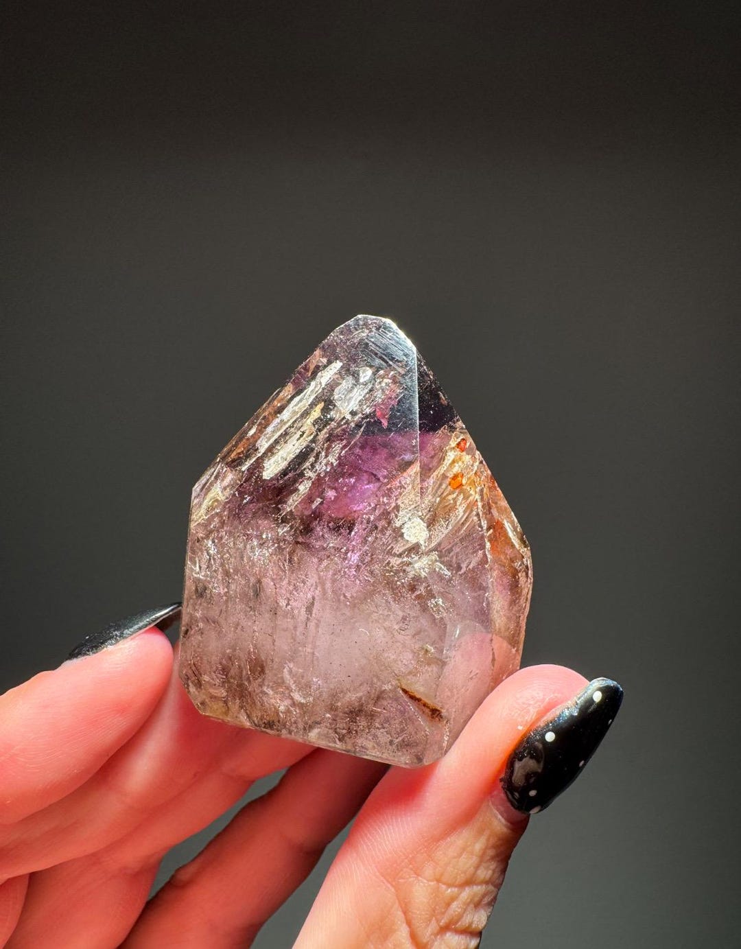Smoky Amethyst Window Quartz *high Quality* - EXACT CRYSTAL - US Seller ...
