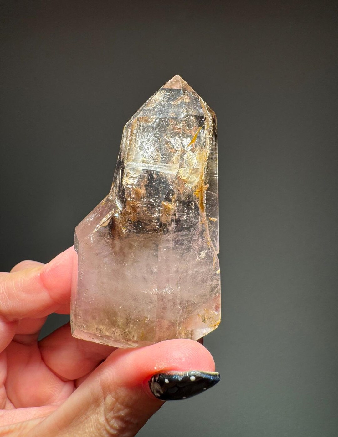 Smoky Amethyst Window Quartz *high Quality* - EXACT CRYSTAL - US Seller ...