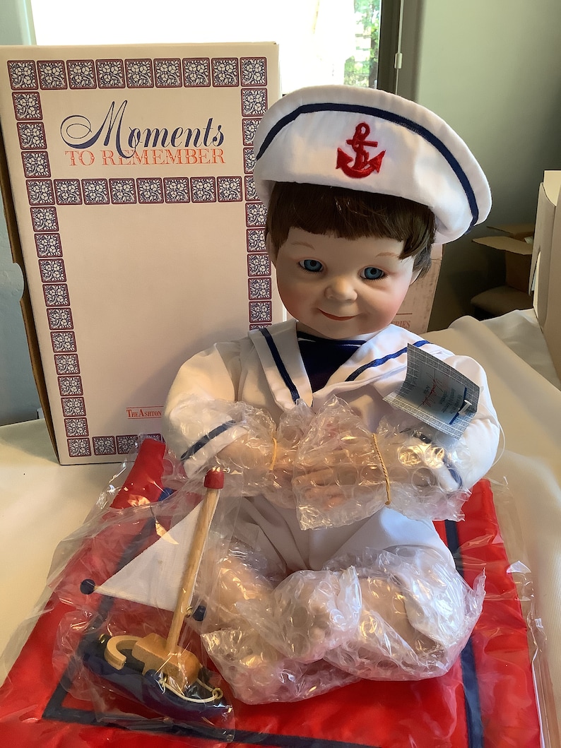 Vintage Yolanda Bello justin Porcelain Doll moments to Remember ...