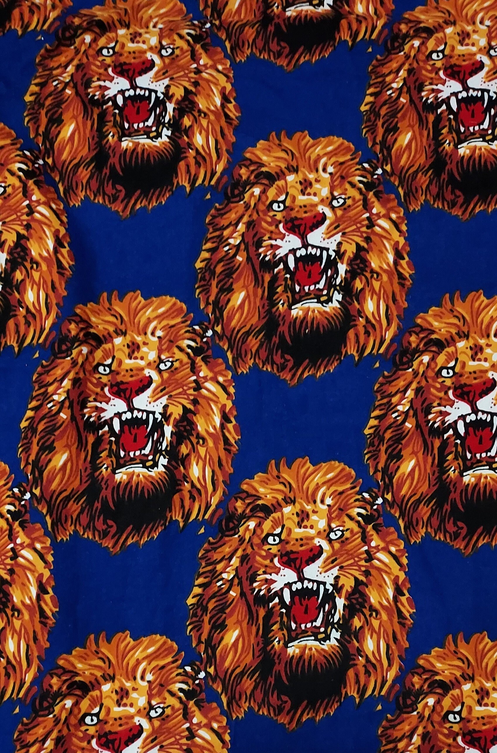 ISI Agu African Velvet Fabric - Blue, Orange, Red, Black. for Aso Ebi ...