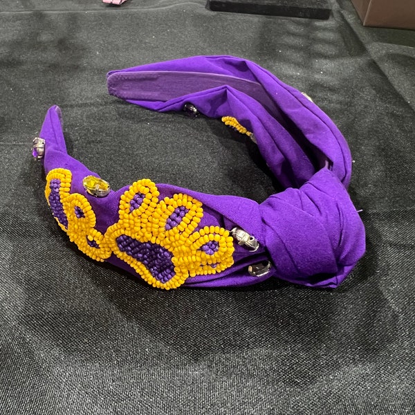 Lsu Headband - Etsy