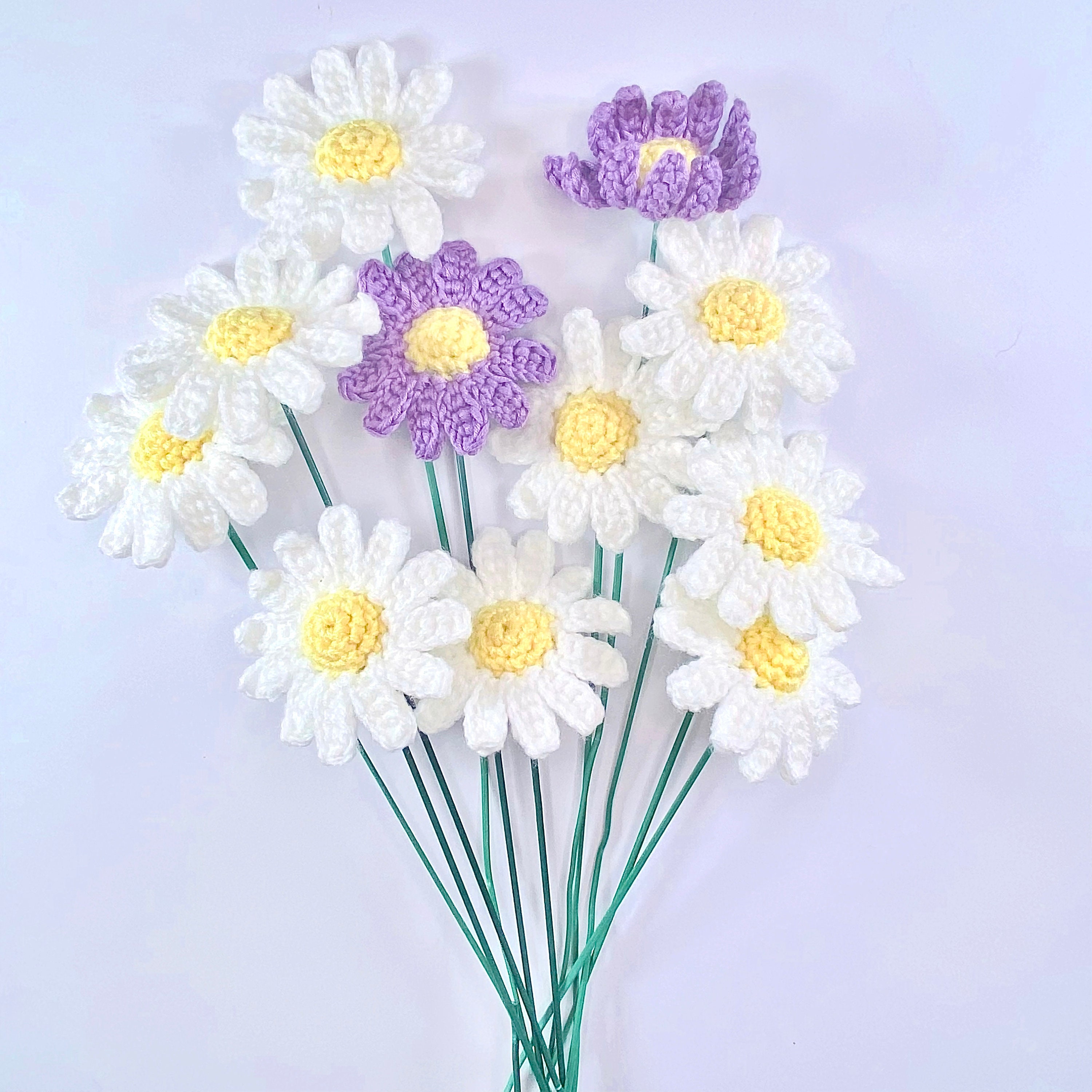 Crochet Daisy Pattern. Daisy Crochet Pattern Crochet Flowers - Etsy