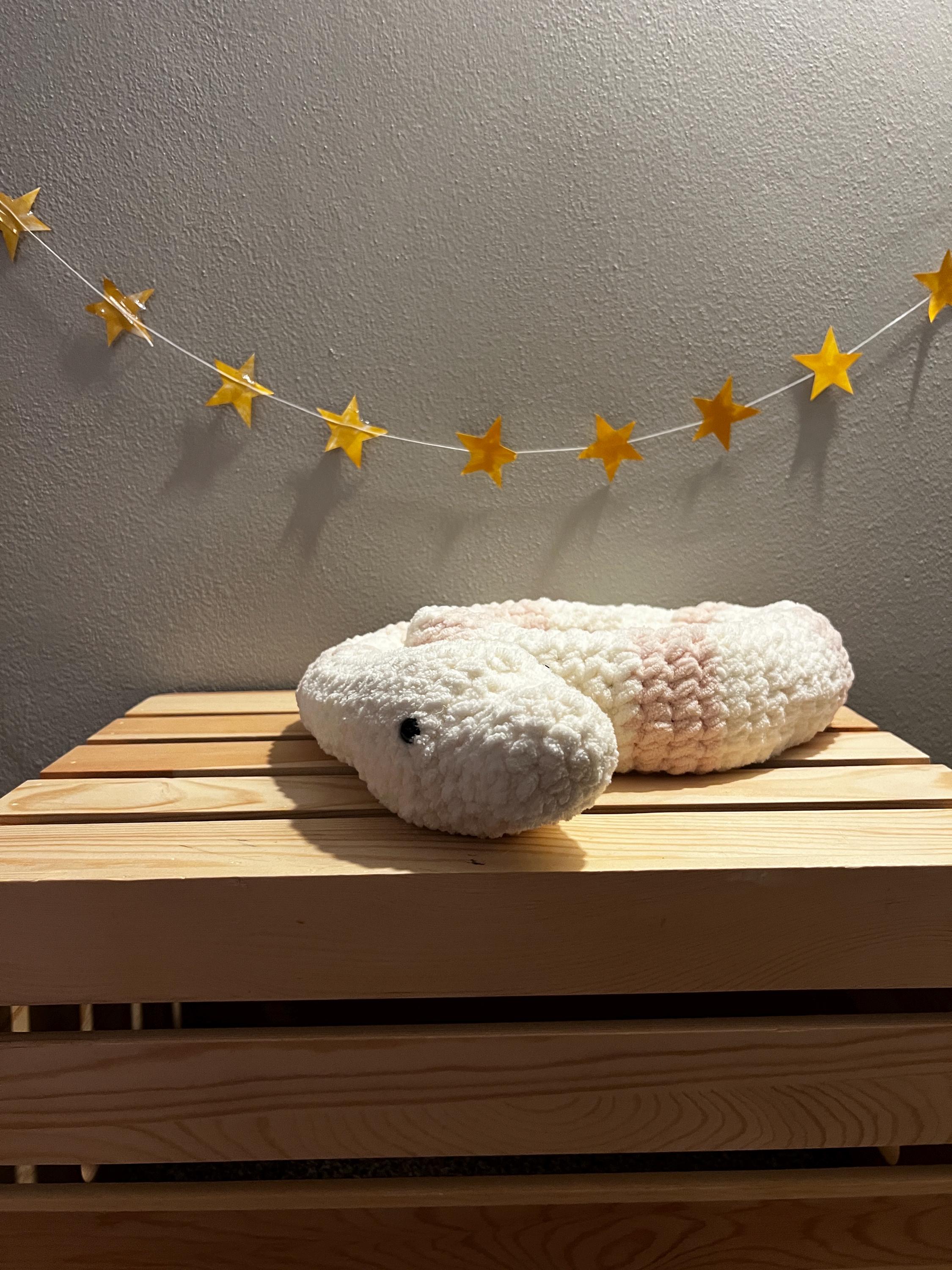 Crocheted Snake Plushie - Amigurumi Plushie - Crochet Toy - Handmade ...