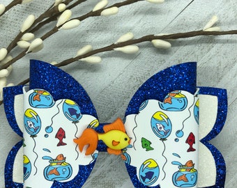 Goldfish Hair Clip - Etsy