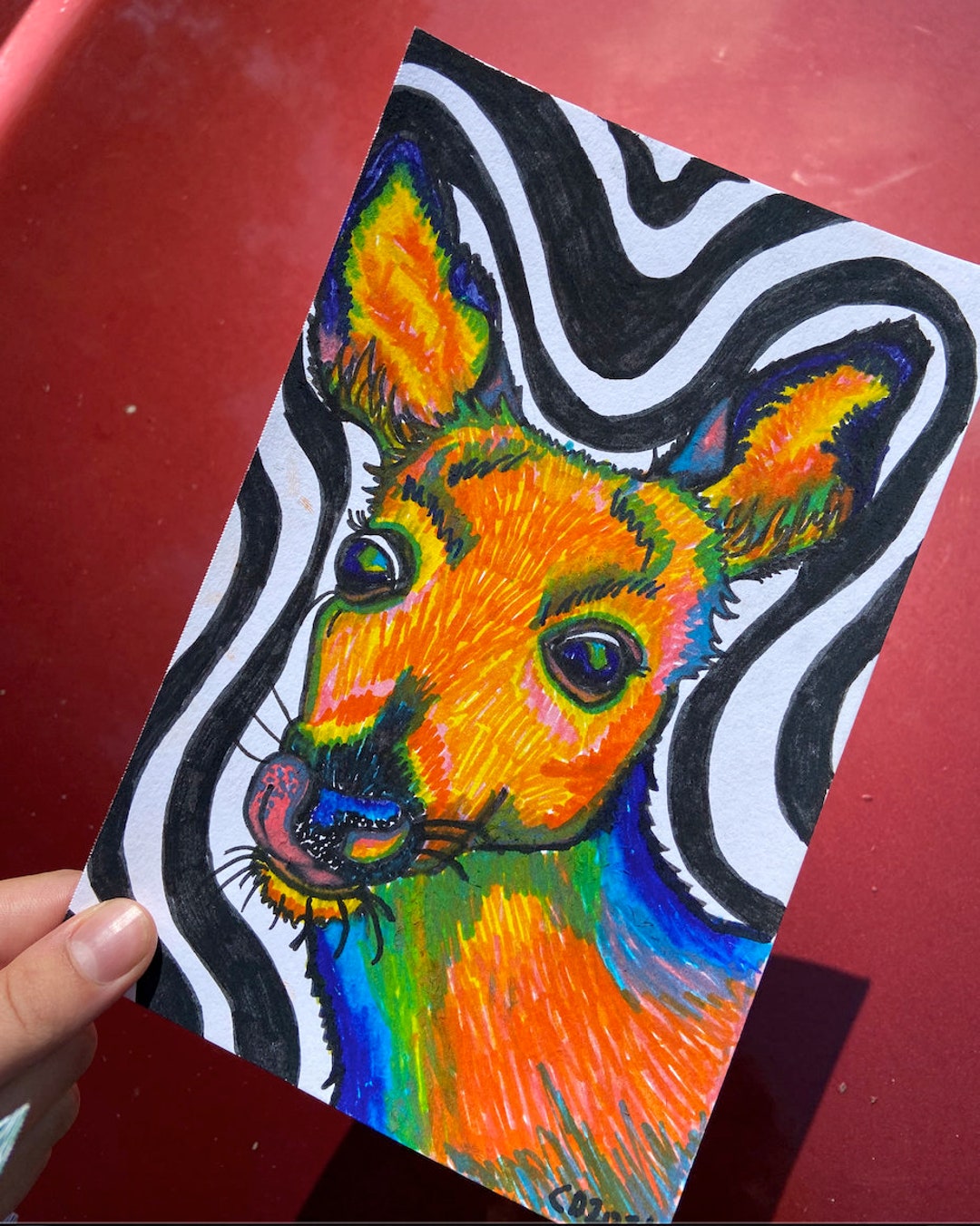 Sharpie Art Animals