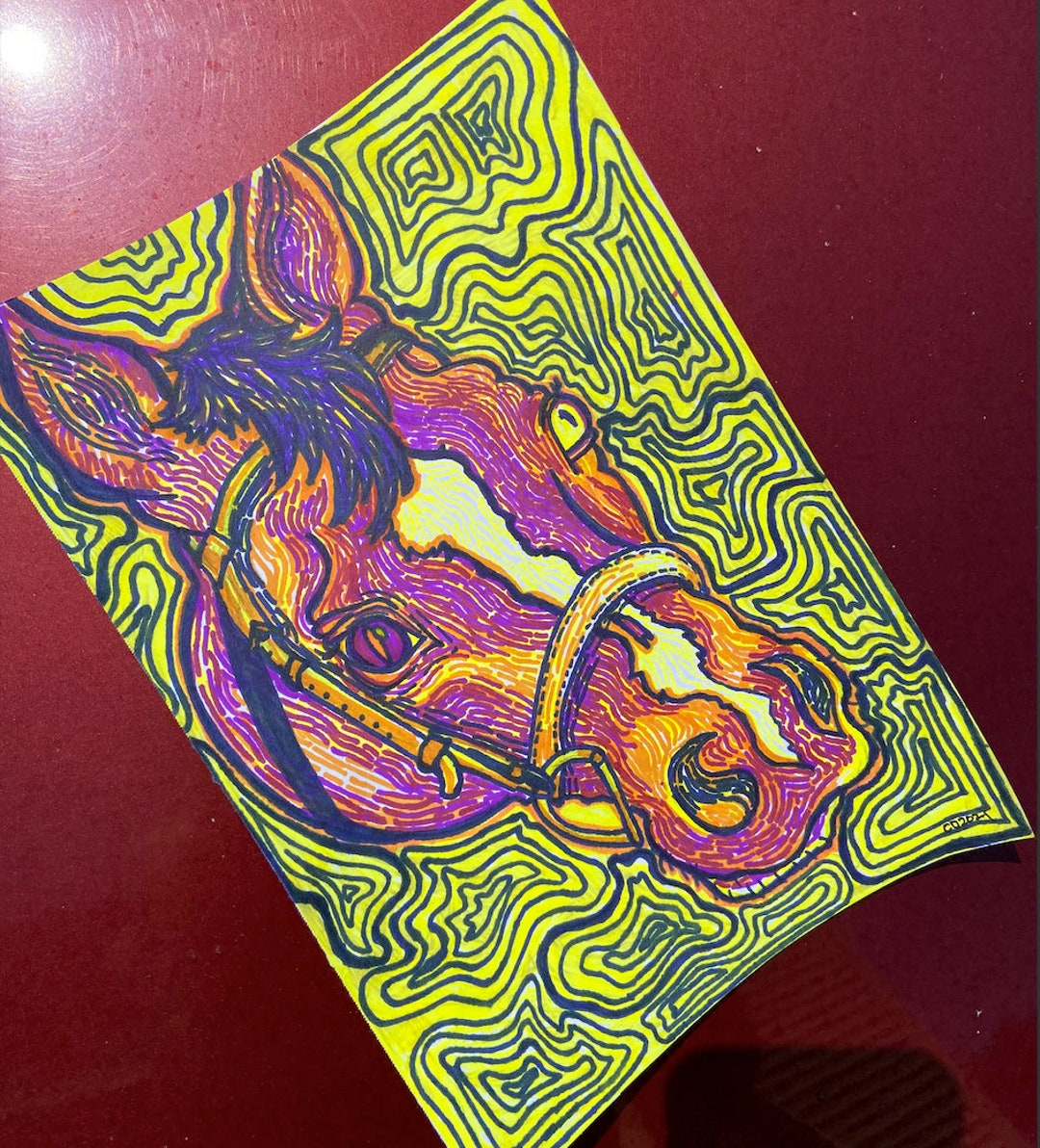 Sharpie Art Animals