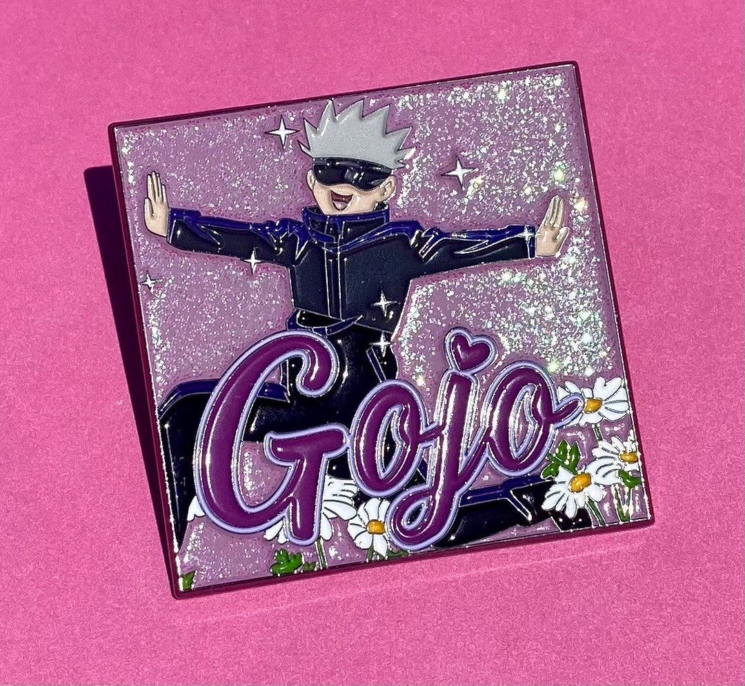 2x2 Inch Metal Anime Pin - Etsy