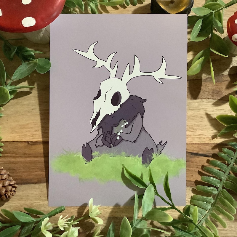 Cute Wendigo Art - Etsy