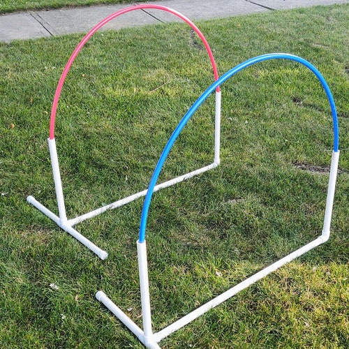 Hoop Jump Obstacles Set of 2 Dog Agility CPE AKC USDAA - Etsy