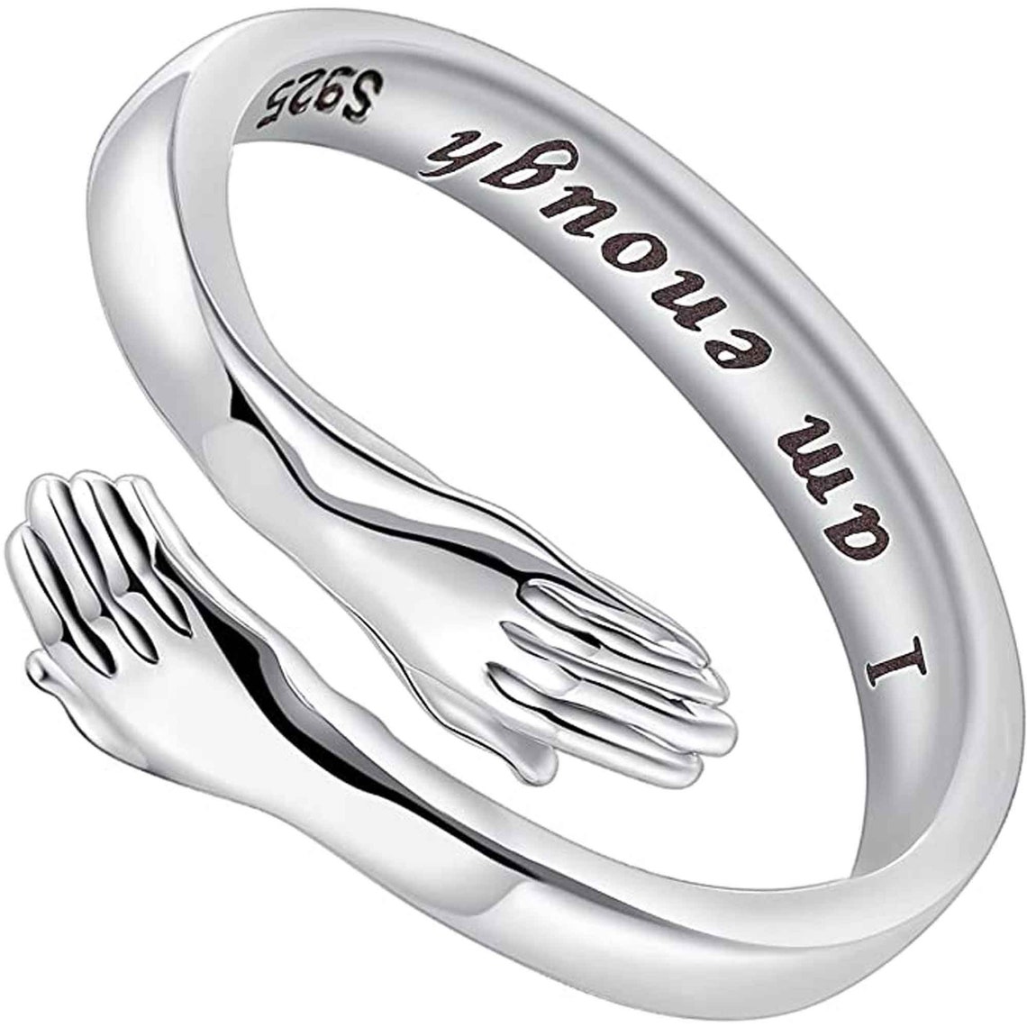 Hug Ring925 Sterling Silver Hug Rings for Women Girlssilver | Etsy