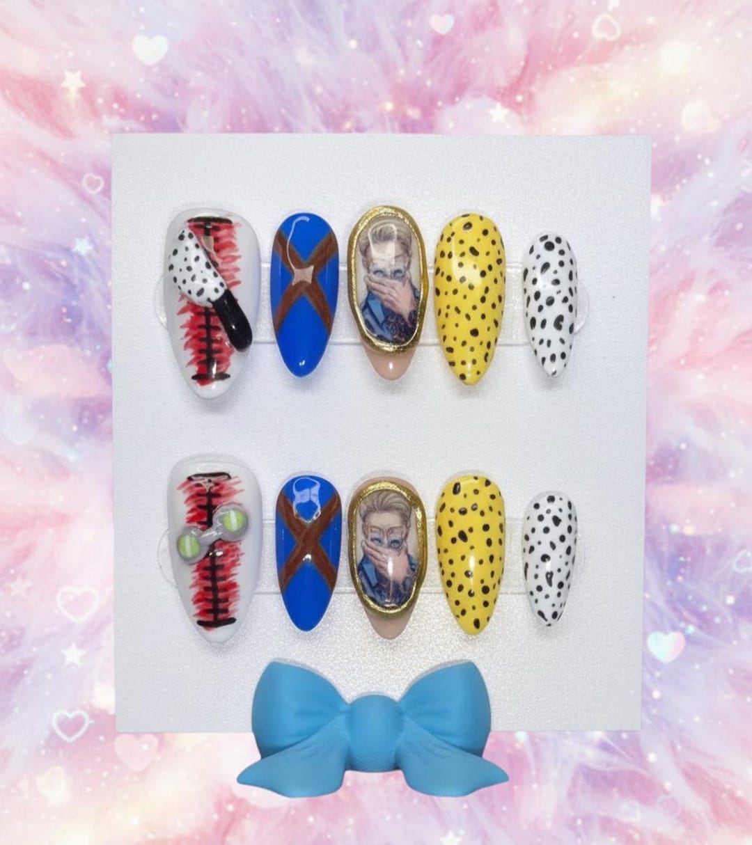 Nanami Kento Jujutsu Kaisen Inspired Press on Nails - Etsy