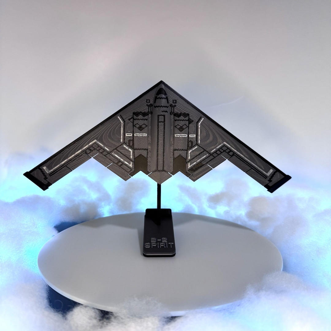 B-2 Spirit – 3D Printed Model Stealth Bomber - Etsy