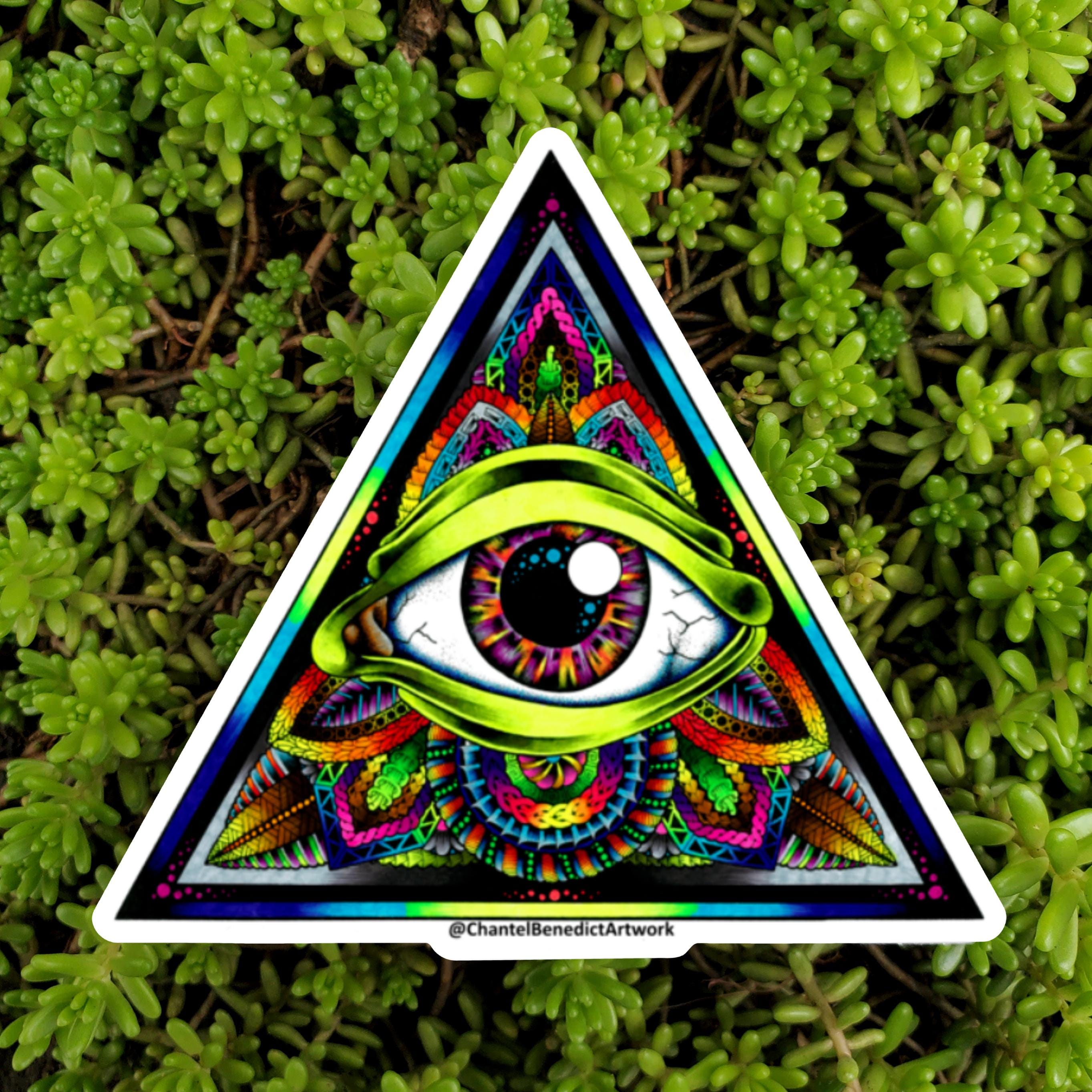 All Seeing Eye Sticker - Etsy