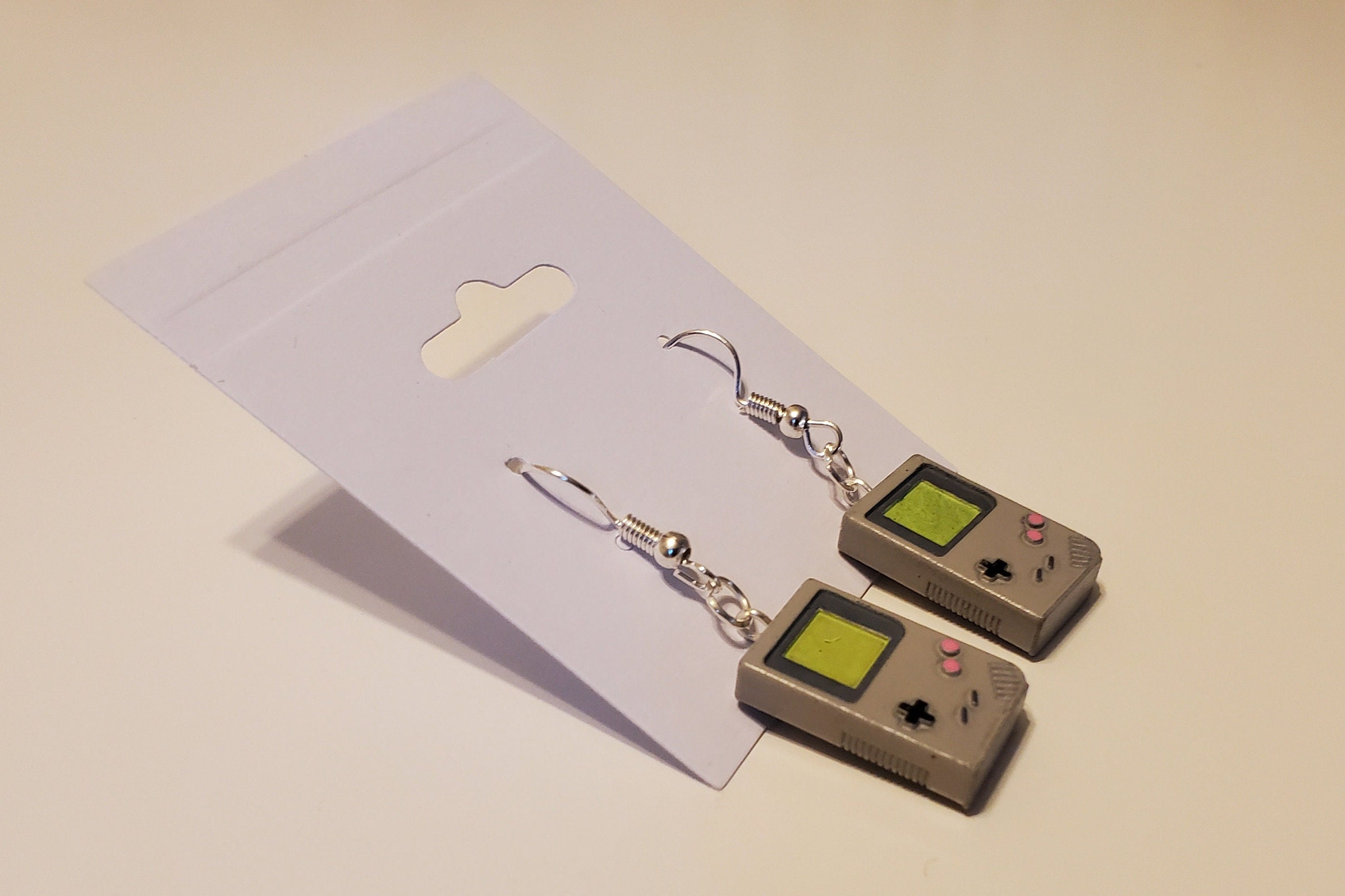 Gameboy Classic Earrings 3D Printed Nintendo Earrings | Etsy