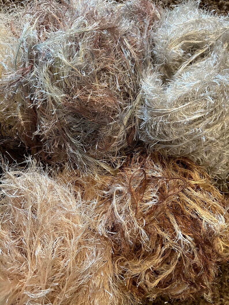 10 Yards Eyelash Yarn - 8 - Etsy