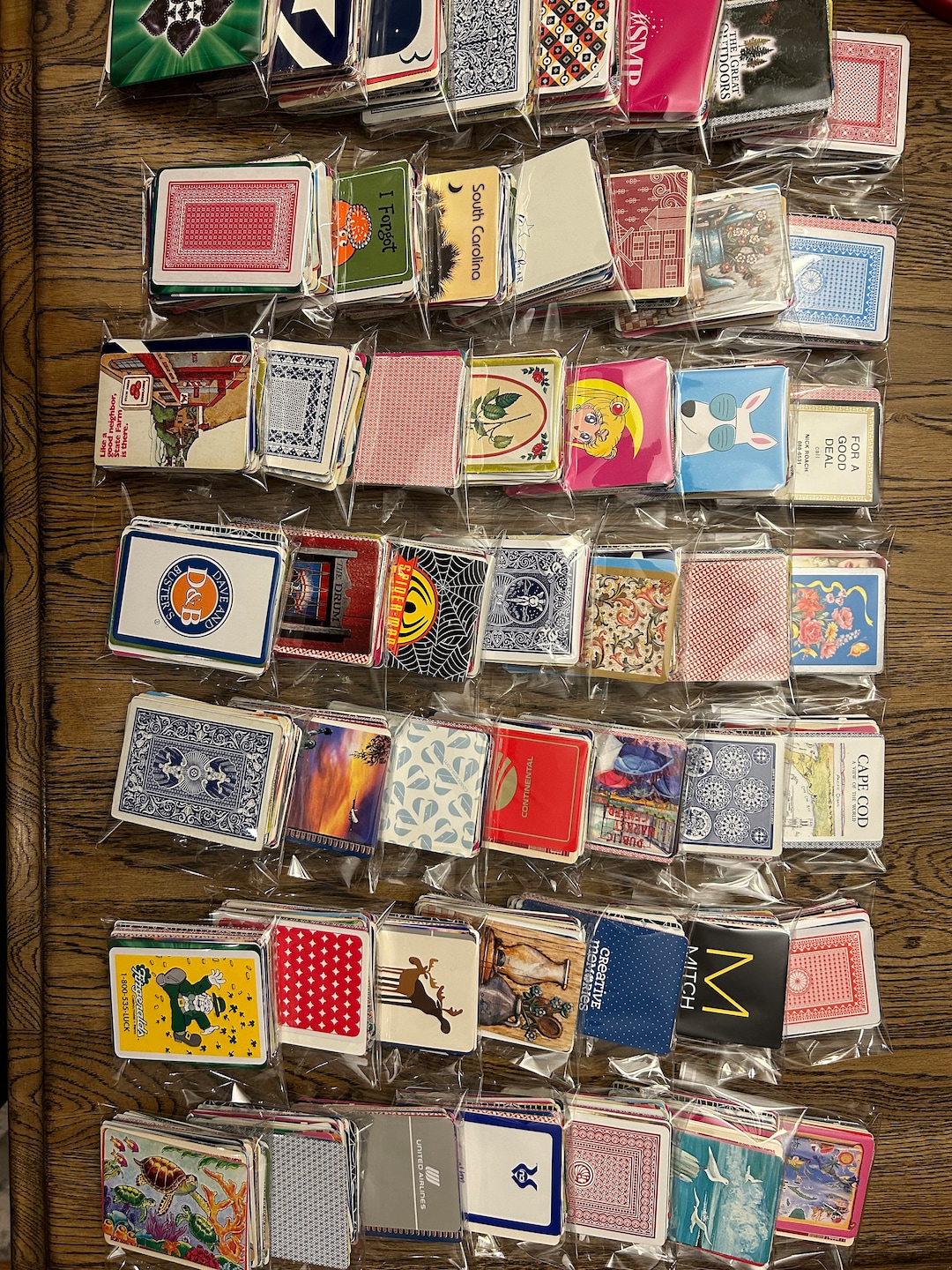 52 Different Playing Cards No Casino Cards 1 - Etsy