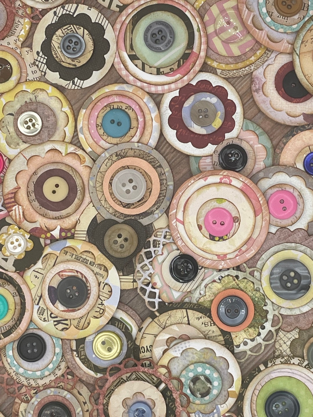 10 Random Paper Snippets - Etsy