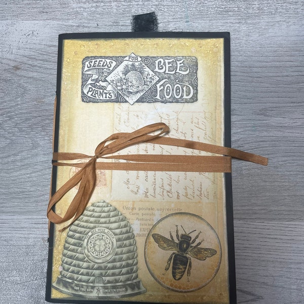 Bee Junk Journal - Etsy