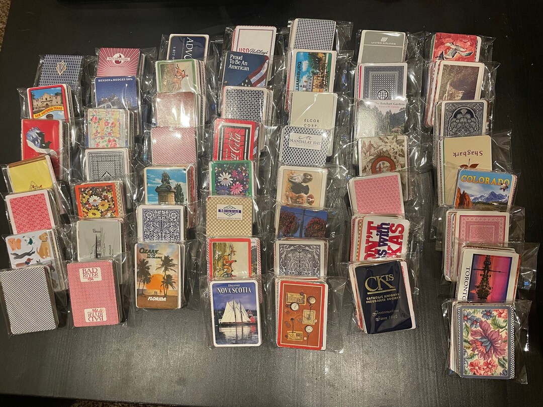 52 Different Playing Cards 2 - Etsy