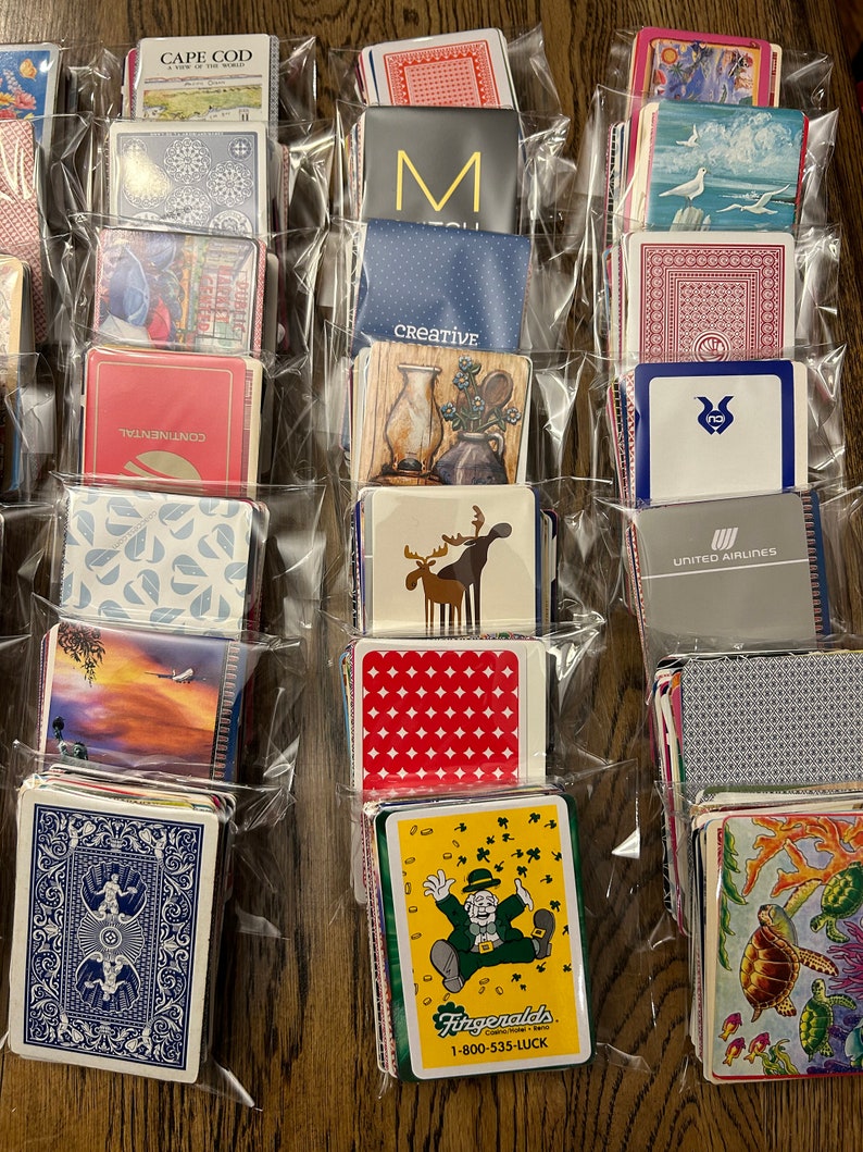 52 Different Playing Cards No Casino Cards 1 - Etsy