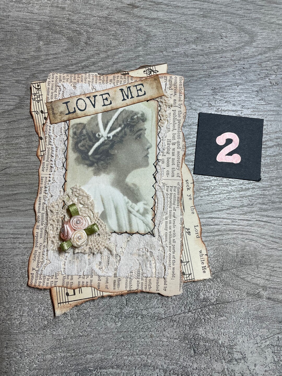 Vintage Lady Ephemeria - Etsy