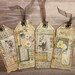 Vintage Book Page Tags - Etsy