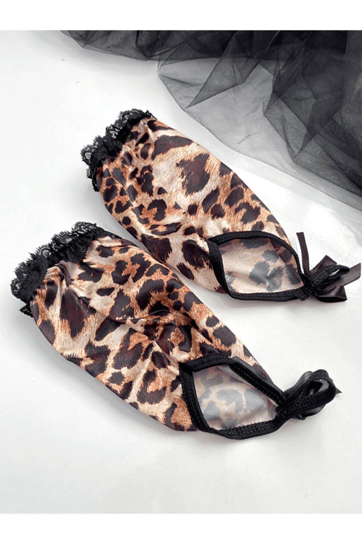 4 Pieces Leopard Lingerie Set With Gloves Leopard Bra and - Etsy UK