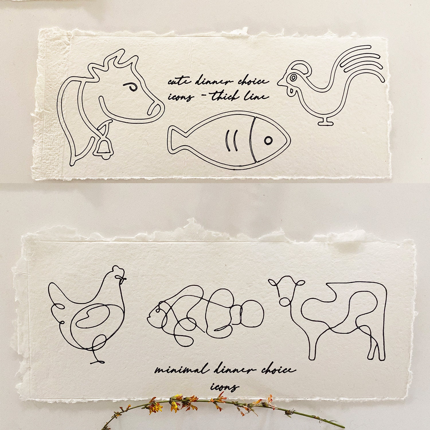 Handmade Name Cards Escort Cards Wedding Unique - Etsy