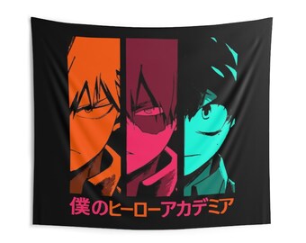 Tapestry My Hero Academia - Etsy