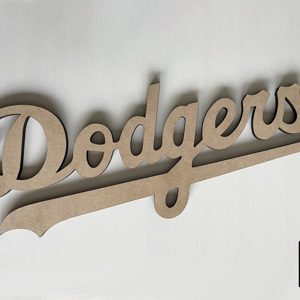 Dodgers Logo Template - Etsy