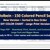 120 Colors 1 Page DIY Blank Color Chart /swatch Sheet Digital Download ...