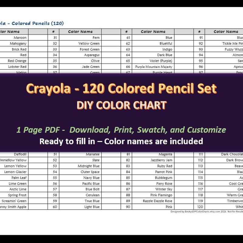 Crayola Svg - Etsy