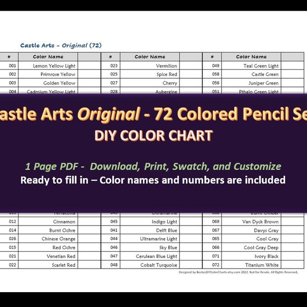 Color Pencil Art - Etsy