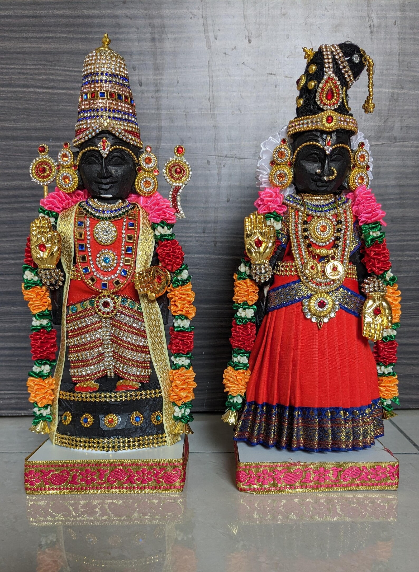 Wooden Marapachi Dolls, Marapachi Bommai , Golu Doll, Indian God Doll ...