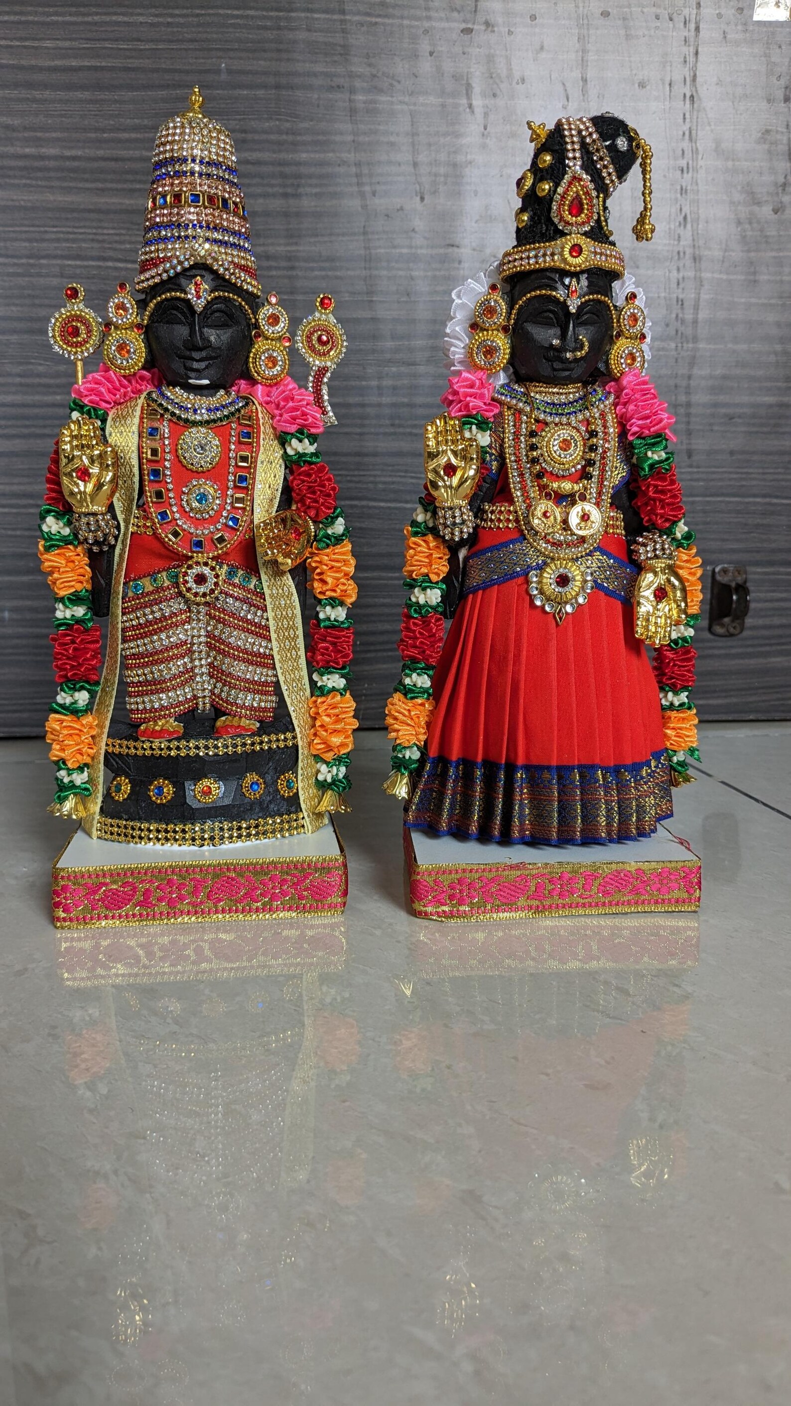 Wooden Marapachi Dolls, Marapachi Bommai , Golu Doll, Indian God Doll ...
