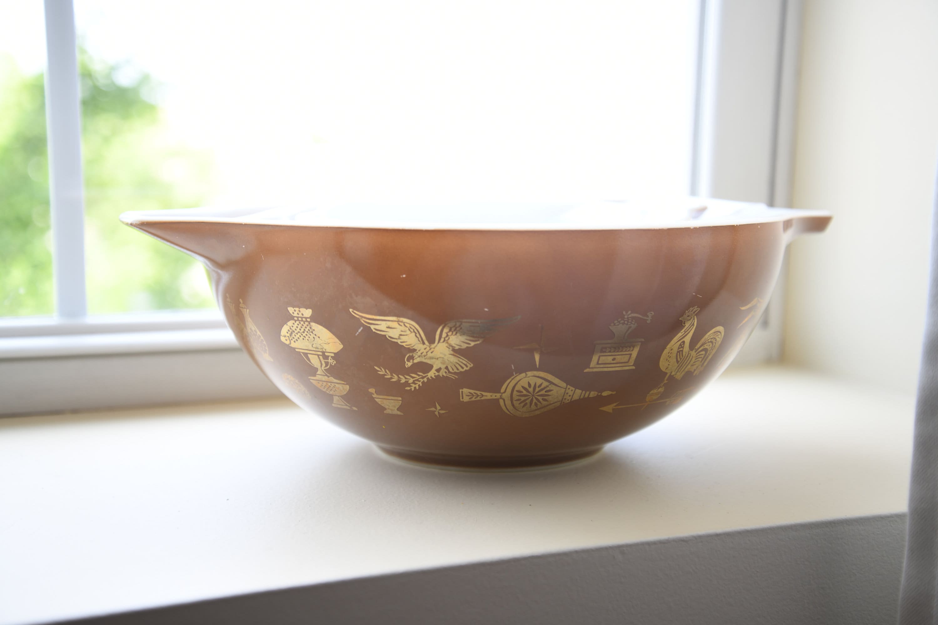 Vintage Pyrex Early American Cinderella Mixing Bowl Set - Etsy