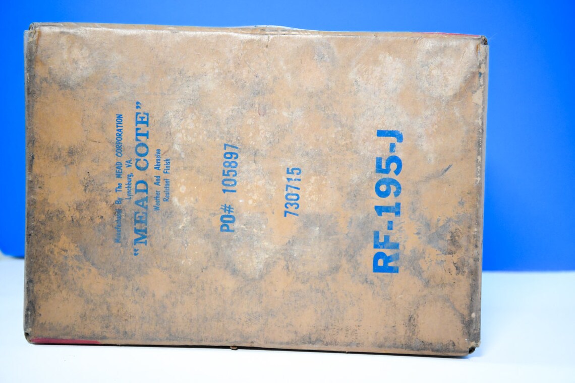 Vintage 1970’s Pabst Blue Ribbon Beer PBR Carton Case Box, 35 Seven Oz ...