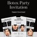 DIY Botox Party Flyer Template, Editable Printable, Poster Digital ...