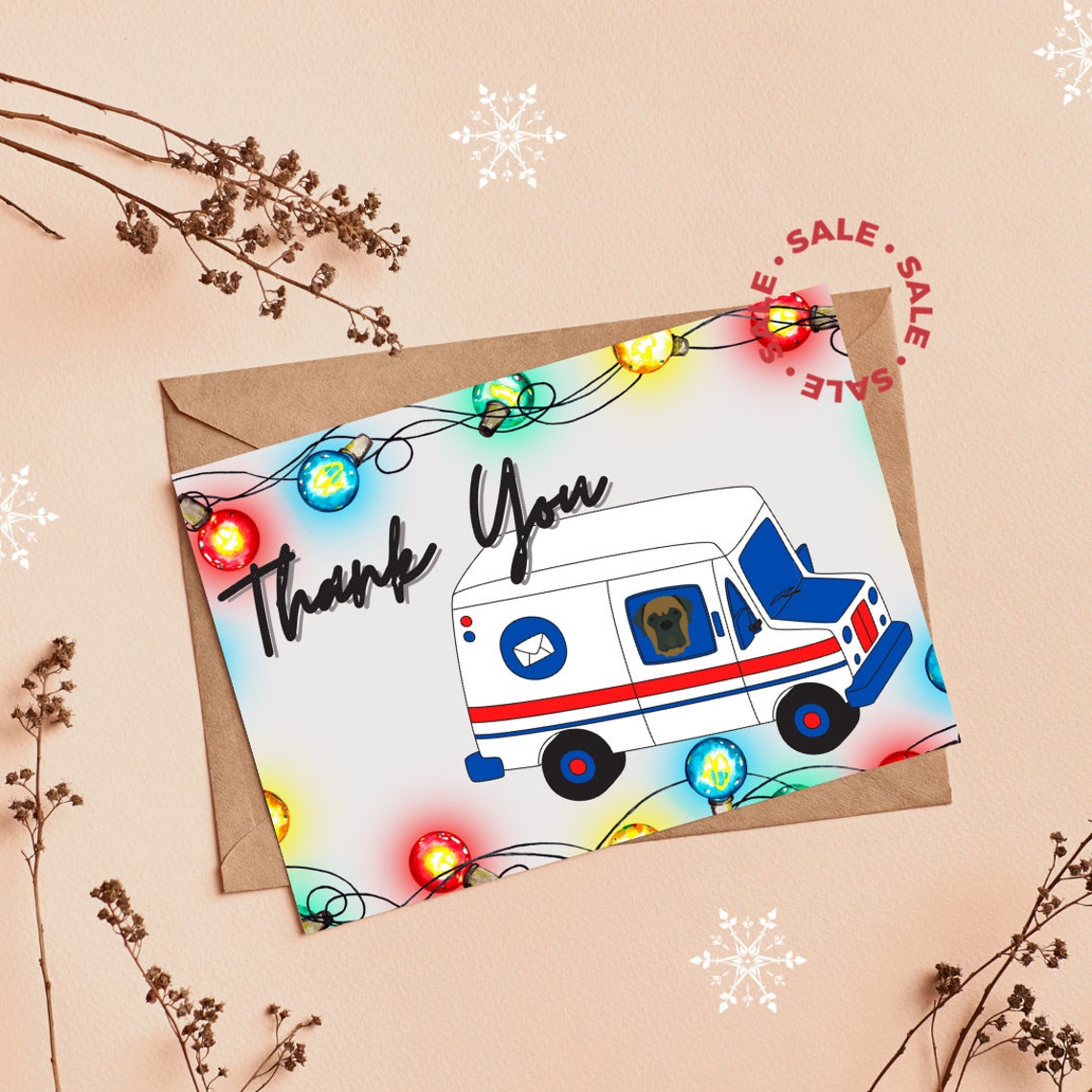 Letter Carrier Thank You Post Cards, Postal Postcards, Mail Carrier ...