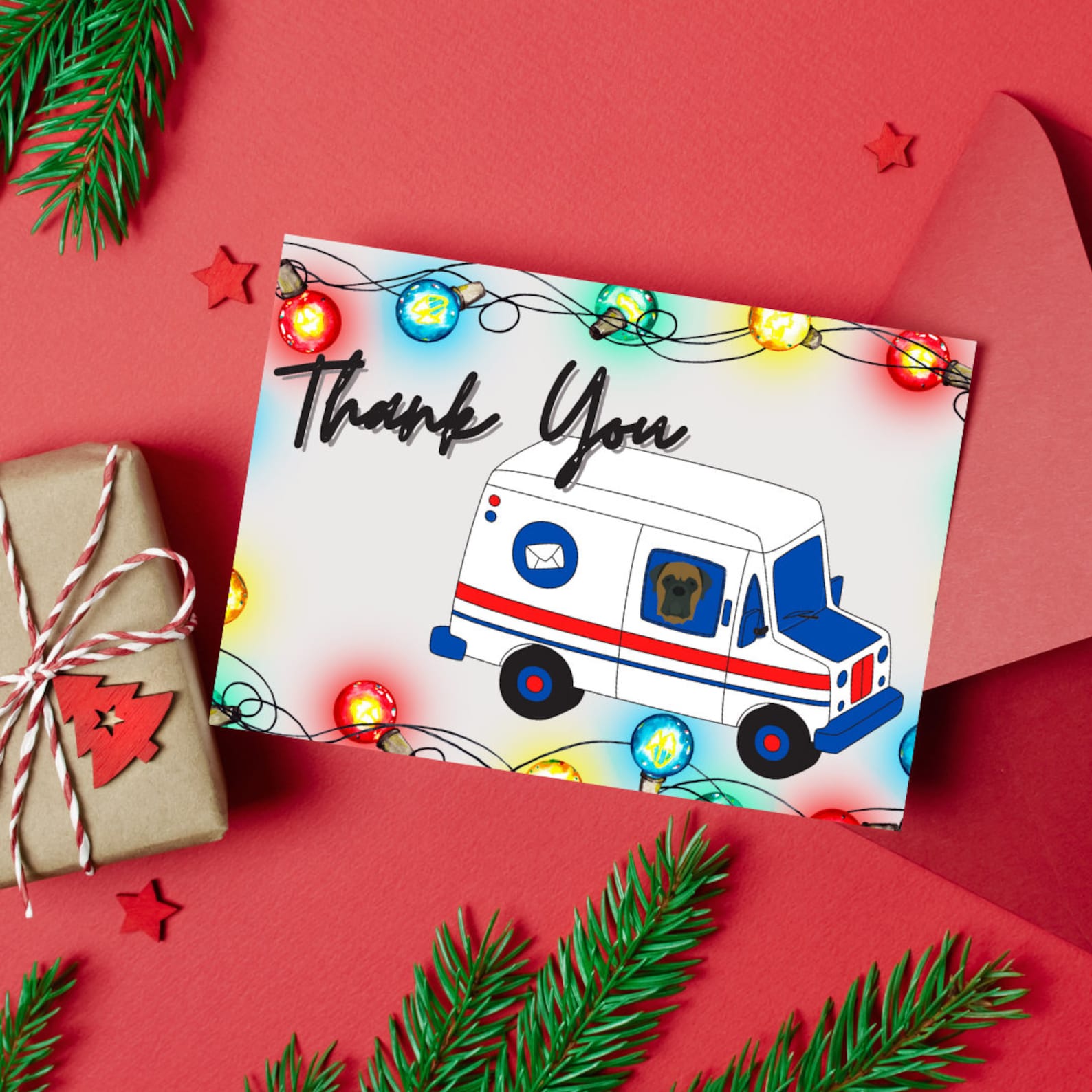 Letter Carrier Thank You Post Cards, Postal Postcards, Mail Carrier ...