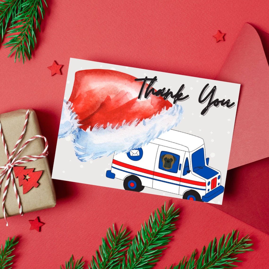 Letter Carrier Thank You Post Cards, Postal Postcards, Mail Carrier ...