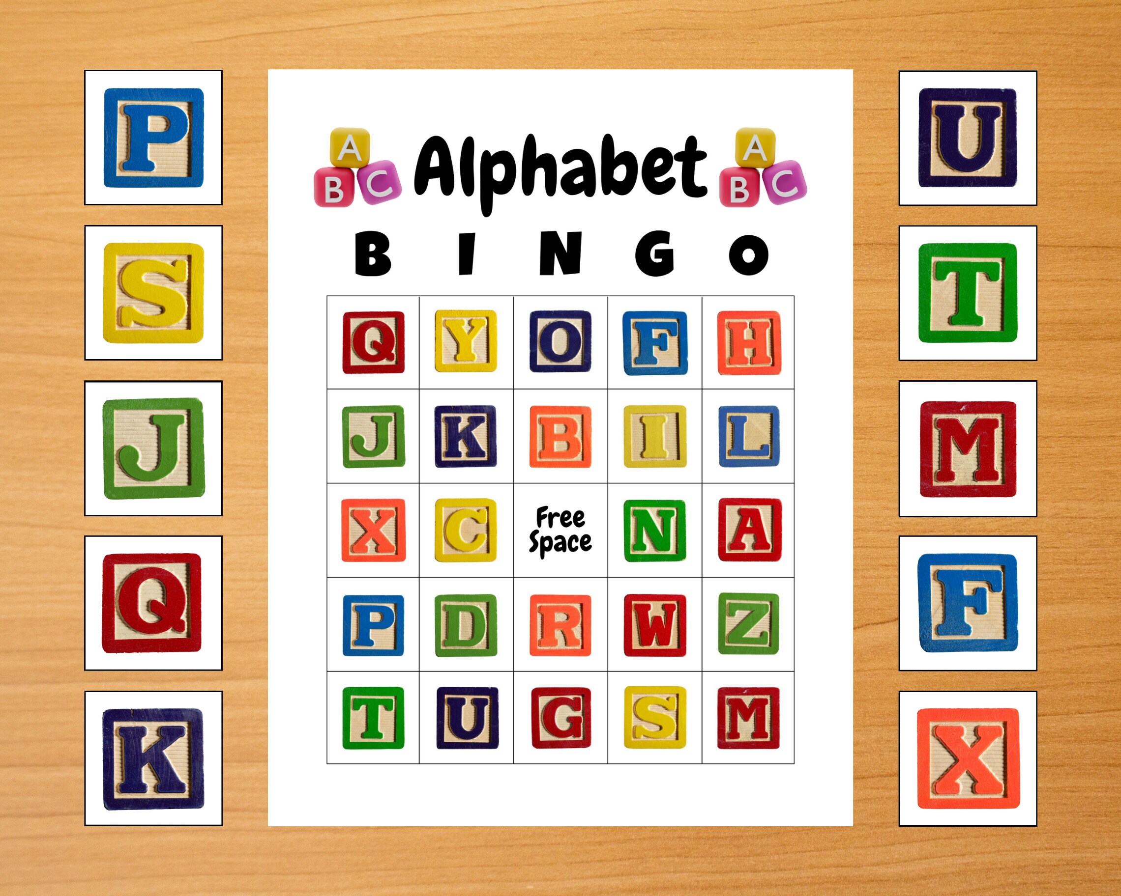 Alphabet Bingo Digital Download Printable Play Based Activity ...