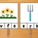 Gardening Beginning Letter Sound Clip Cards| Printable Digital Download ...