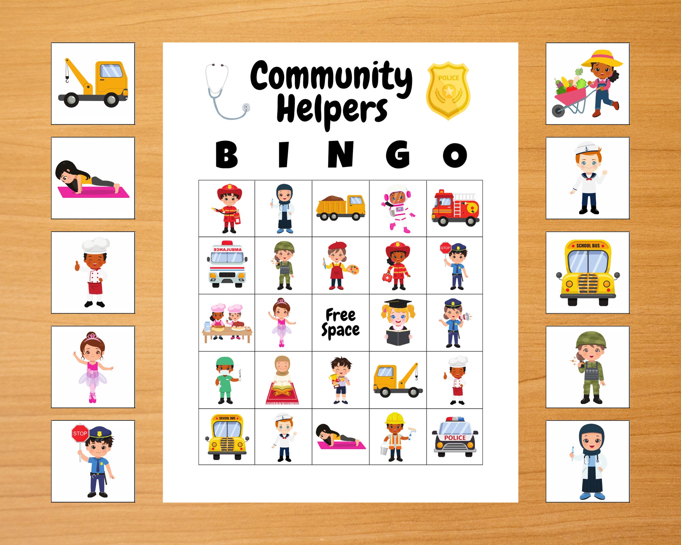 Community Helpers Activity Bundle| Child Inspired Printables| Digital ...