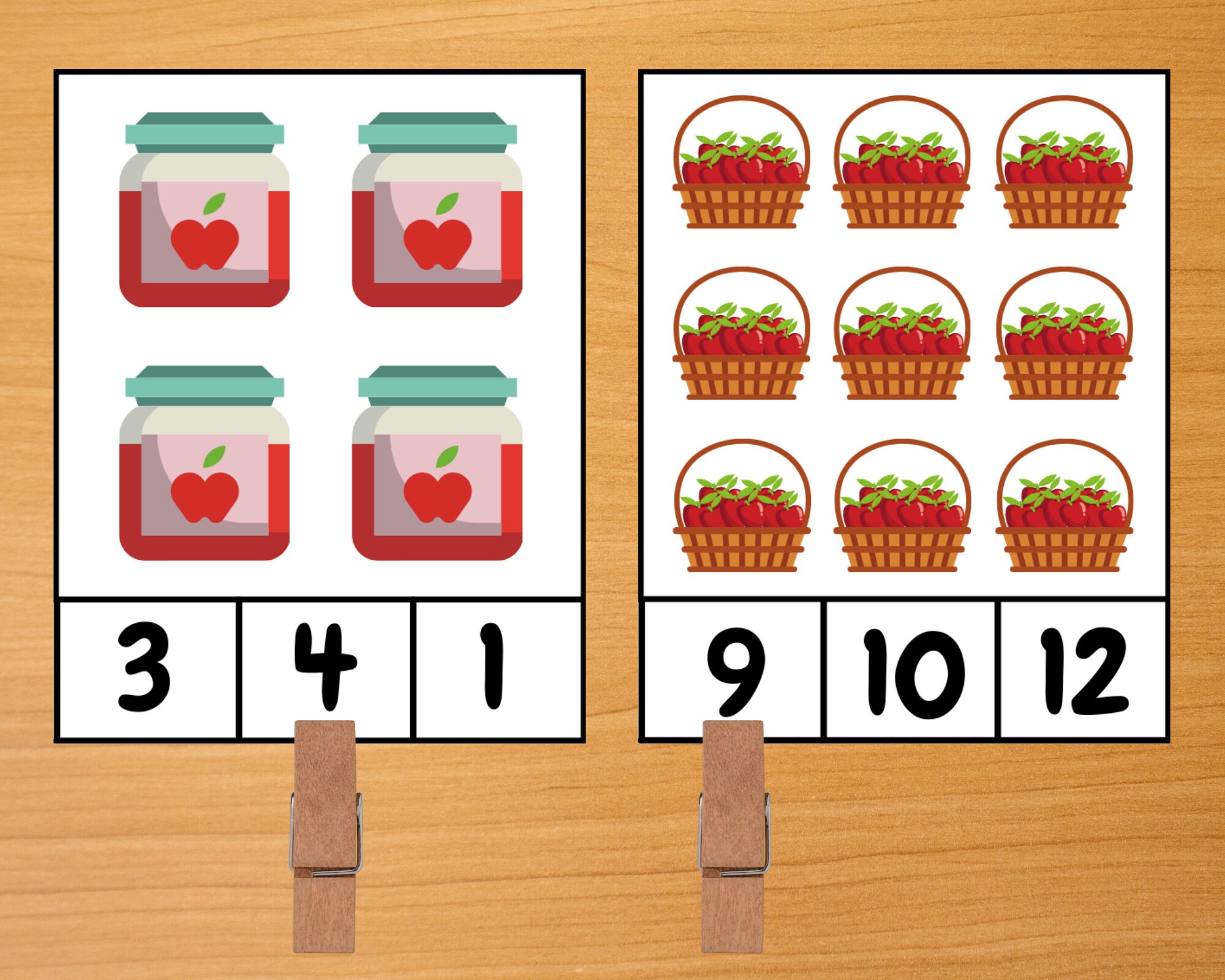 Apple Theme Activity Bundle Child Inspired Printables Digital Download ...