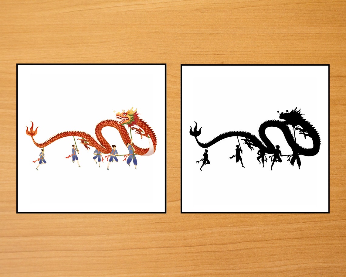 Chinese New Year Shadow Matching Cards Child Inspired Printables ...