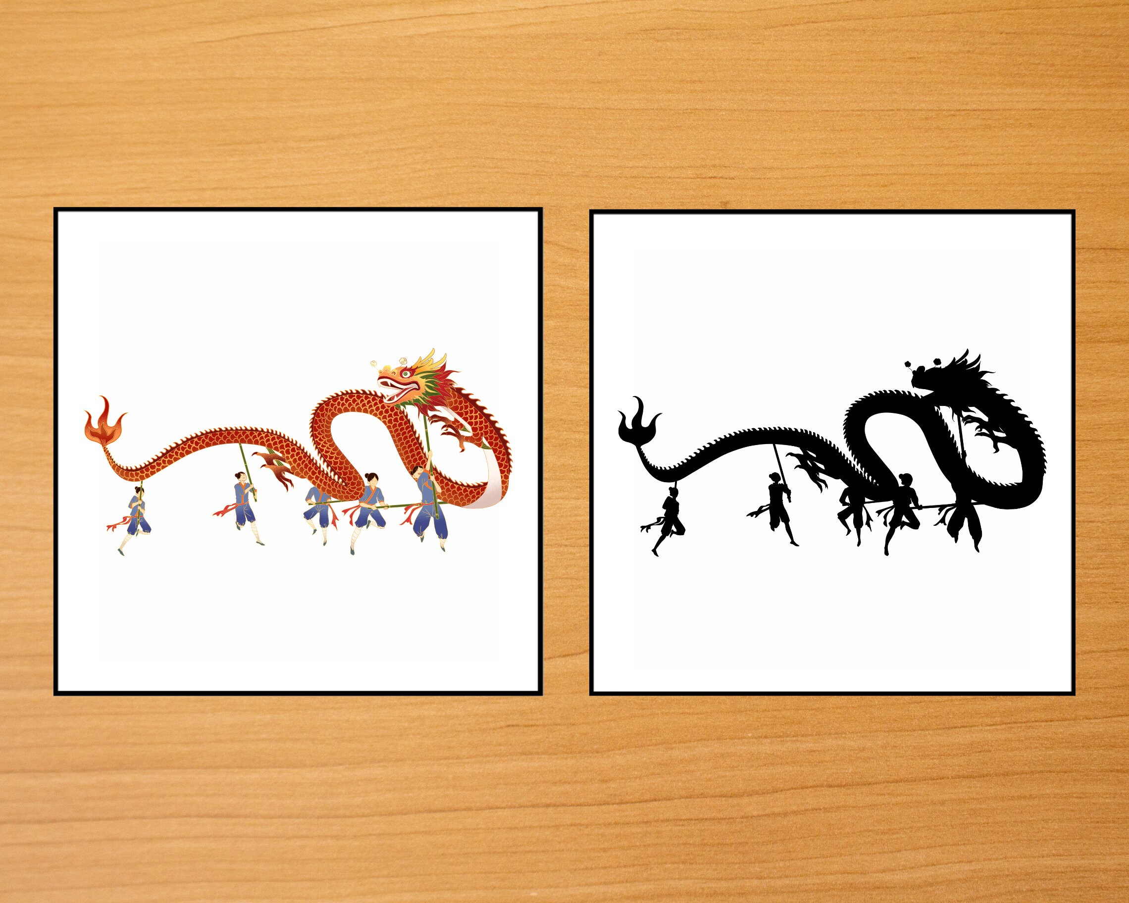 Chinese New Year Shadow Matching Cards| Child Inspired Printables ...
