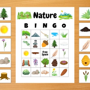 Nature Bingo Digital Download| Printable Play Based Activity for ...