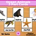 Ocean Animals Theme 3 Part Cards| Printable Digital Download ...