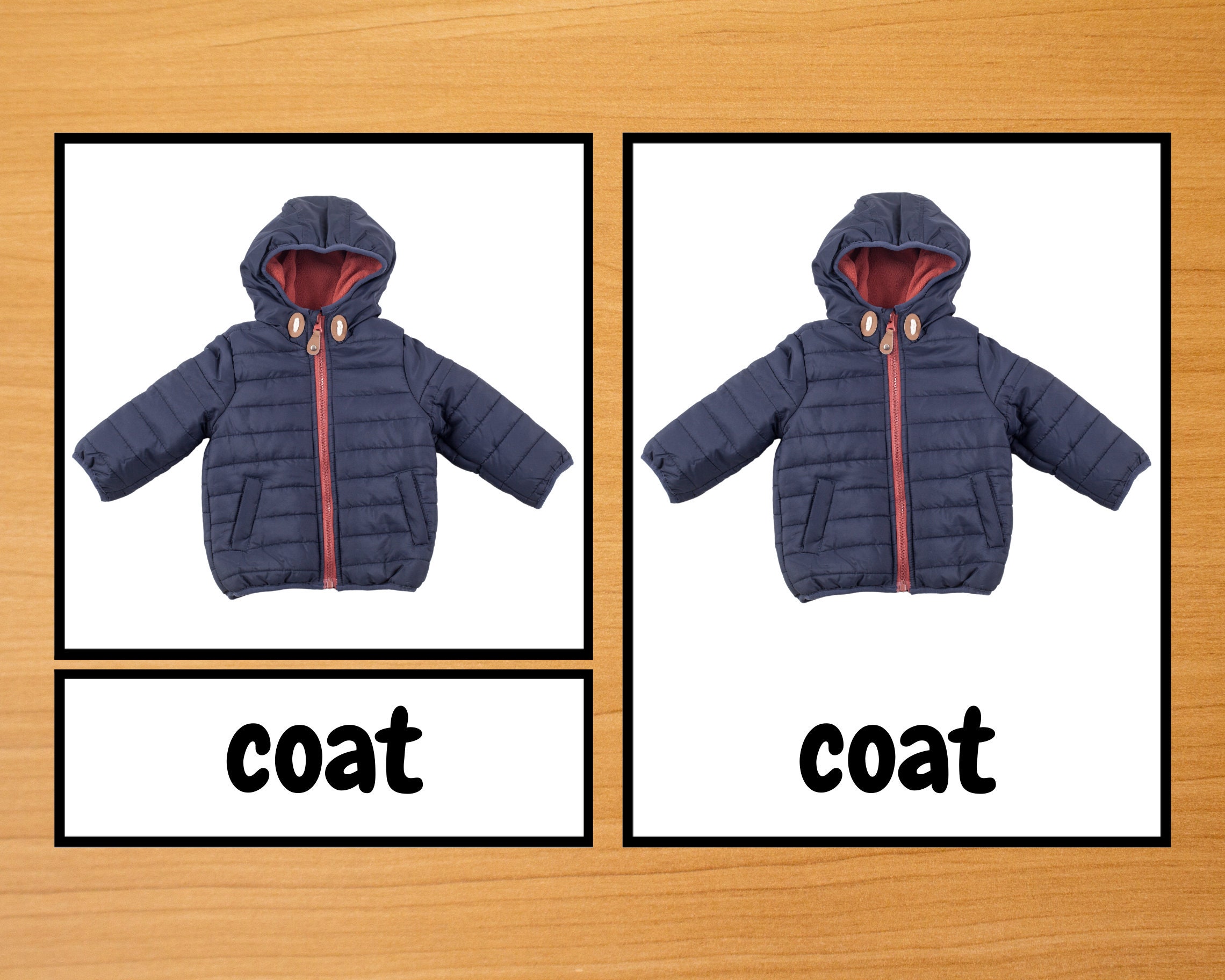 Winter 3 Part Cards| Child Inspired Printable| Educational Digital ...